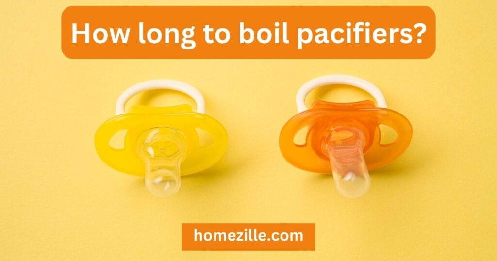 How long to boil pacifiers? A Step-by-Step Guide.