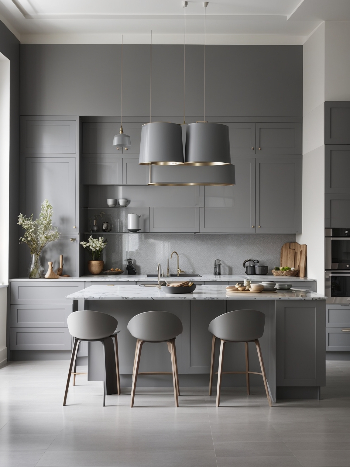 10 Grey Kitchen Ideas to brighten your space - Homezille