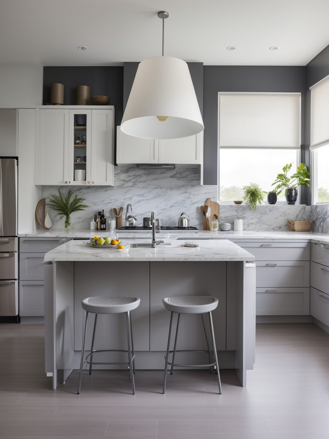 10 Grey Kitchen Ideas to brighten your space - Homezille