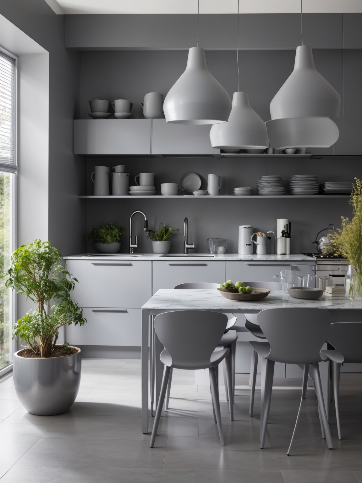 10 Grey Kitchen Ideas to brighten your space - Homezille