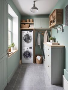 16 Smart and Stylish Narrow Utility Room Ideas to Maximize Space and ...