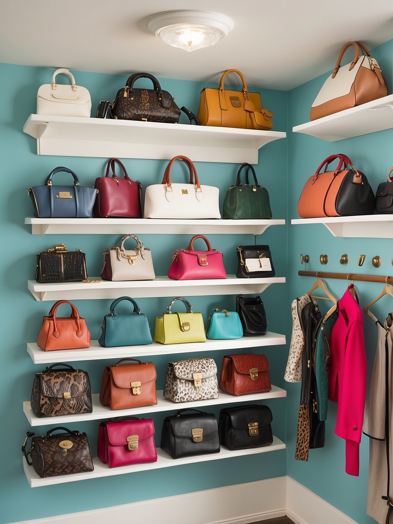 16 Chic Purse Storage Ideas to Transform Your Space
