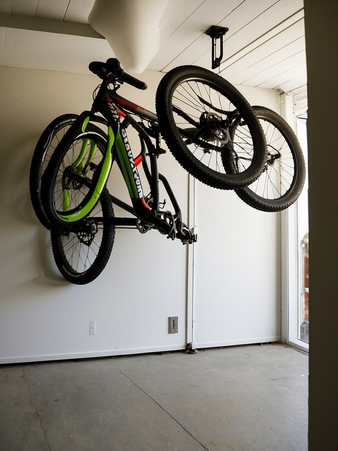 Bright Garage Bike Storage Ideas to Declutter Your Space| 16 Ideas