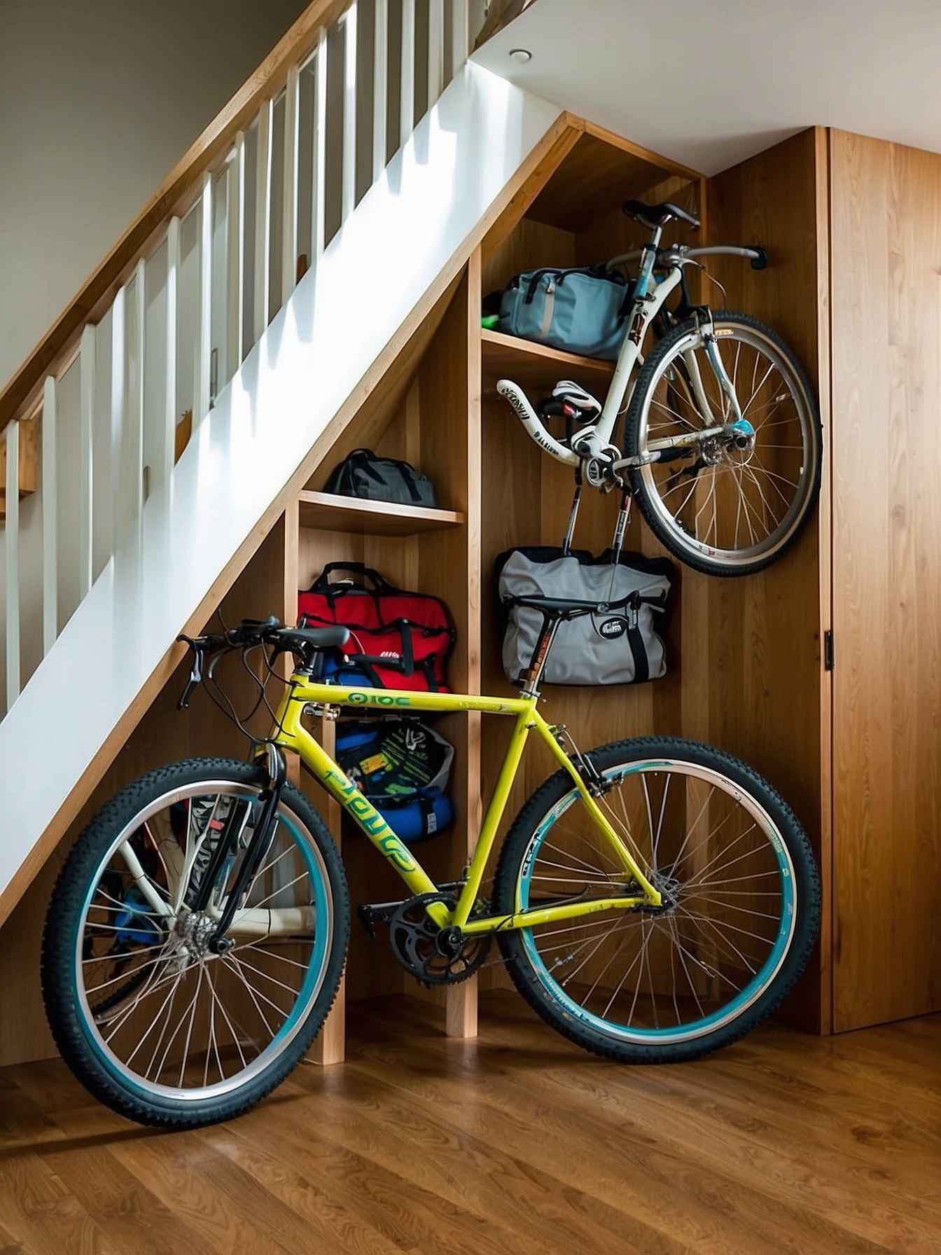 Creative 16 Bike Storage Ideas Indoor for Organized Living