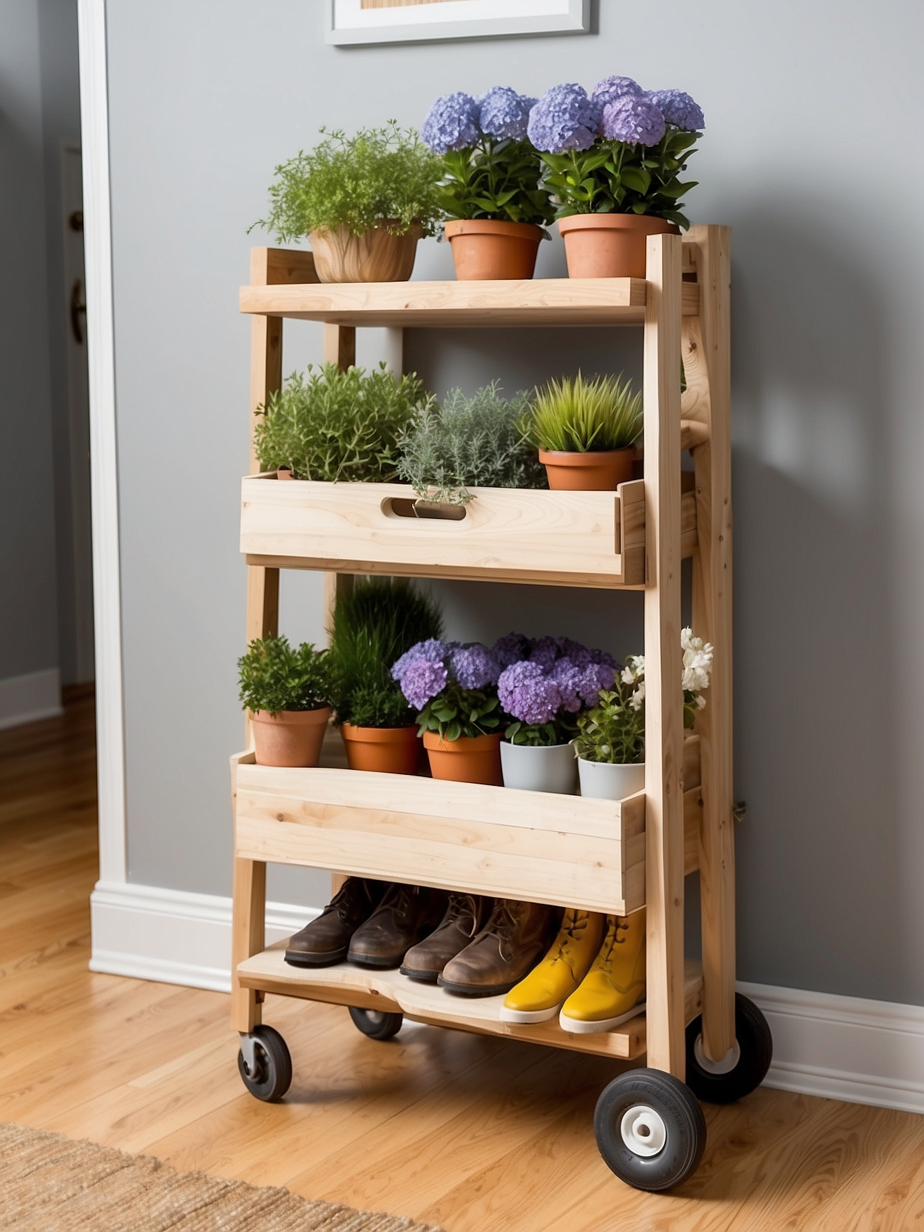 16 Creative Wheelbarrow Storage Ideas for a Clutter-Free Space