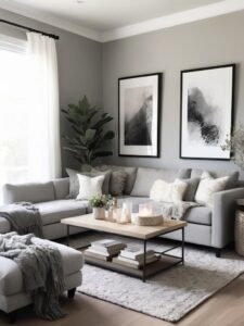 16 Creative Light Grey Couch Living Room Ideas to Wow Your Guests ...