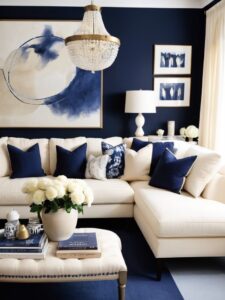 15 Navy and Cream Living Room Ideas for an Elegant and Cozy Space