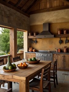 15 Stunning Rustic Outdoor Kitchen Ideas to Elevate Your Outdoor Space