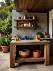 15 Stunning Rustic Outdoor Kitchen Ideas to Elevate Your Outdoor Space