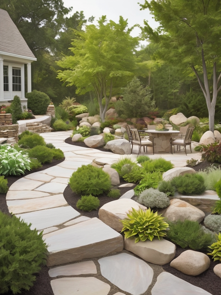 15 White Rock Landscaping Ideas to Enhance Your Outdoors