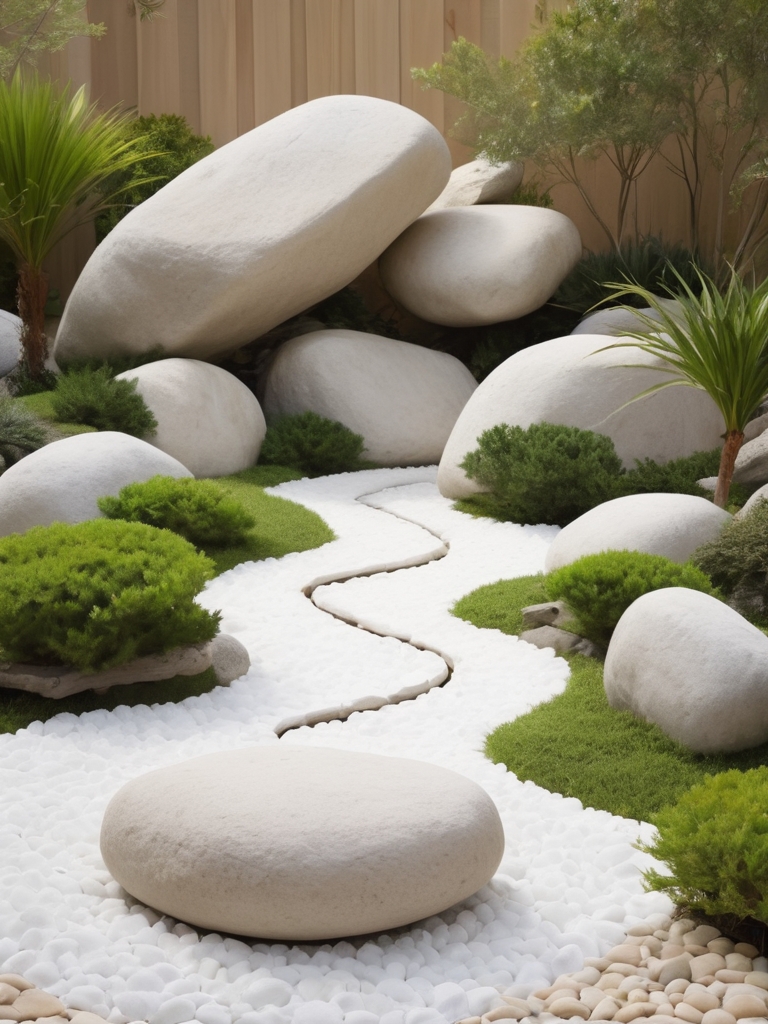 15 White Rock Landscaping Ideas to Enhance Your Outdoors
