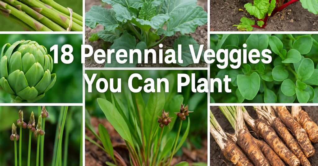 18 Perennial Veggies You Can Plant Once and Harvest for Years