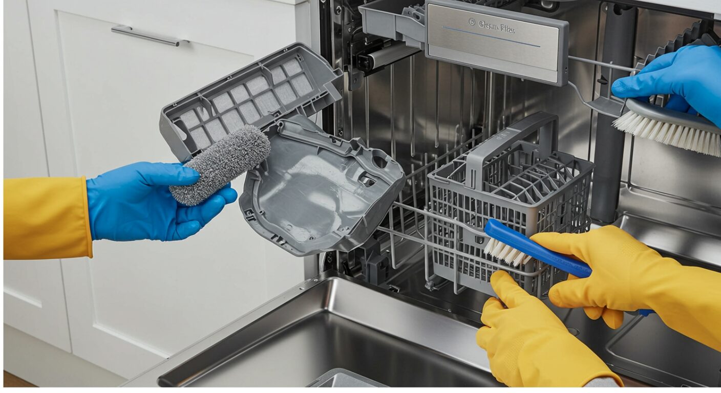 How to Clean GE Dishwasher Filter (Easy Steps + Tips)