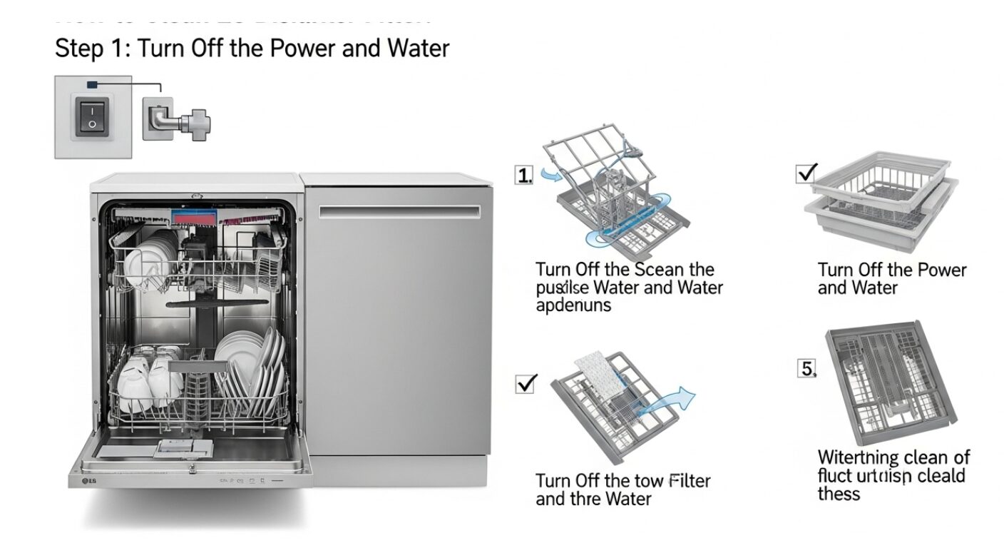 How to Clean LG Dishwasher Filter Like a Pro: Step-by-Step with Tips