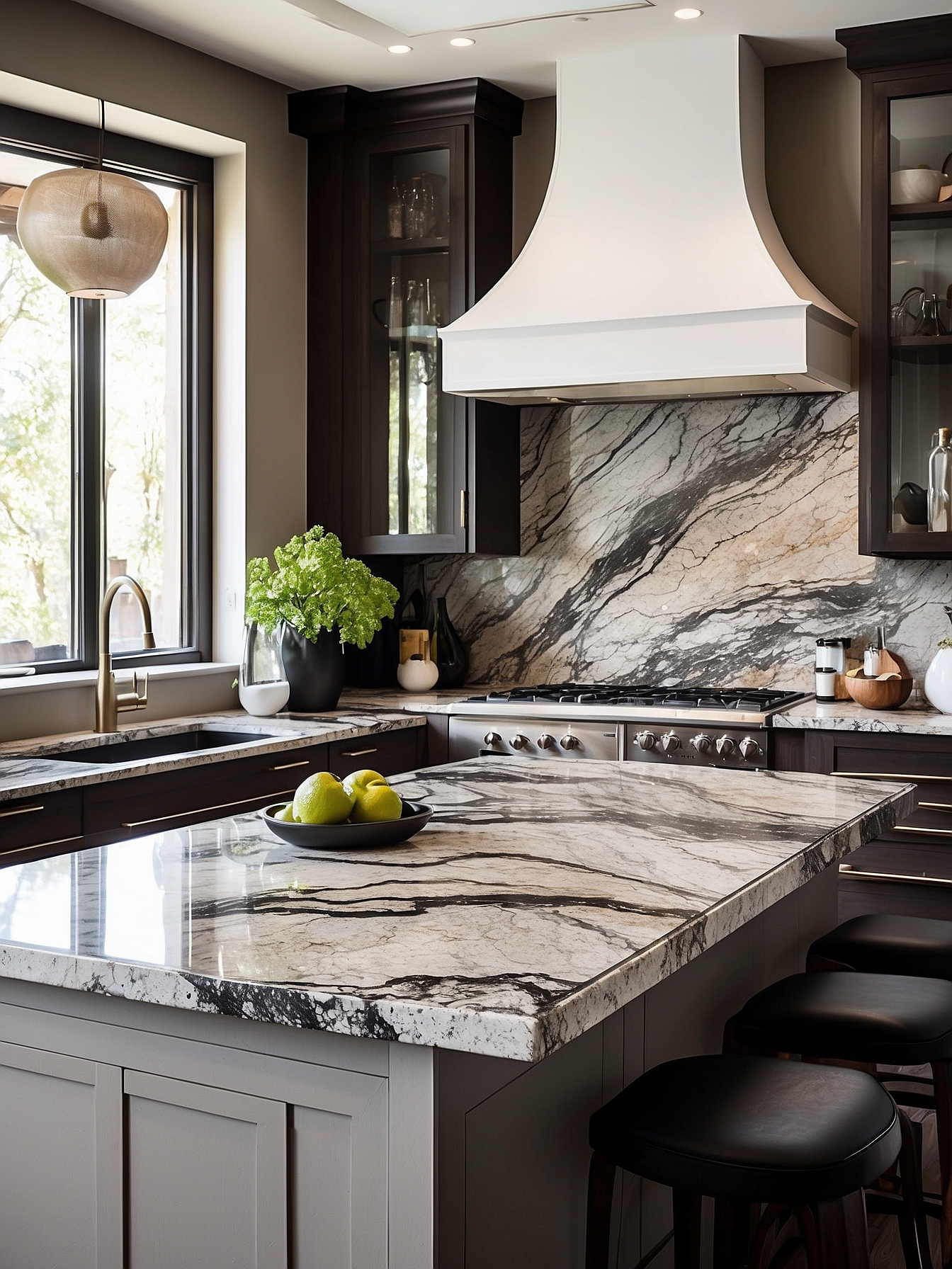 15 Granite Countertops and Backsplash Trends Designers Love