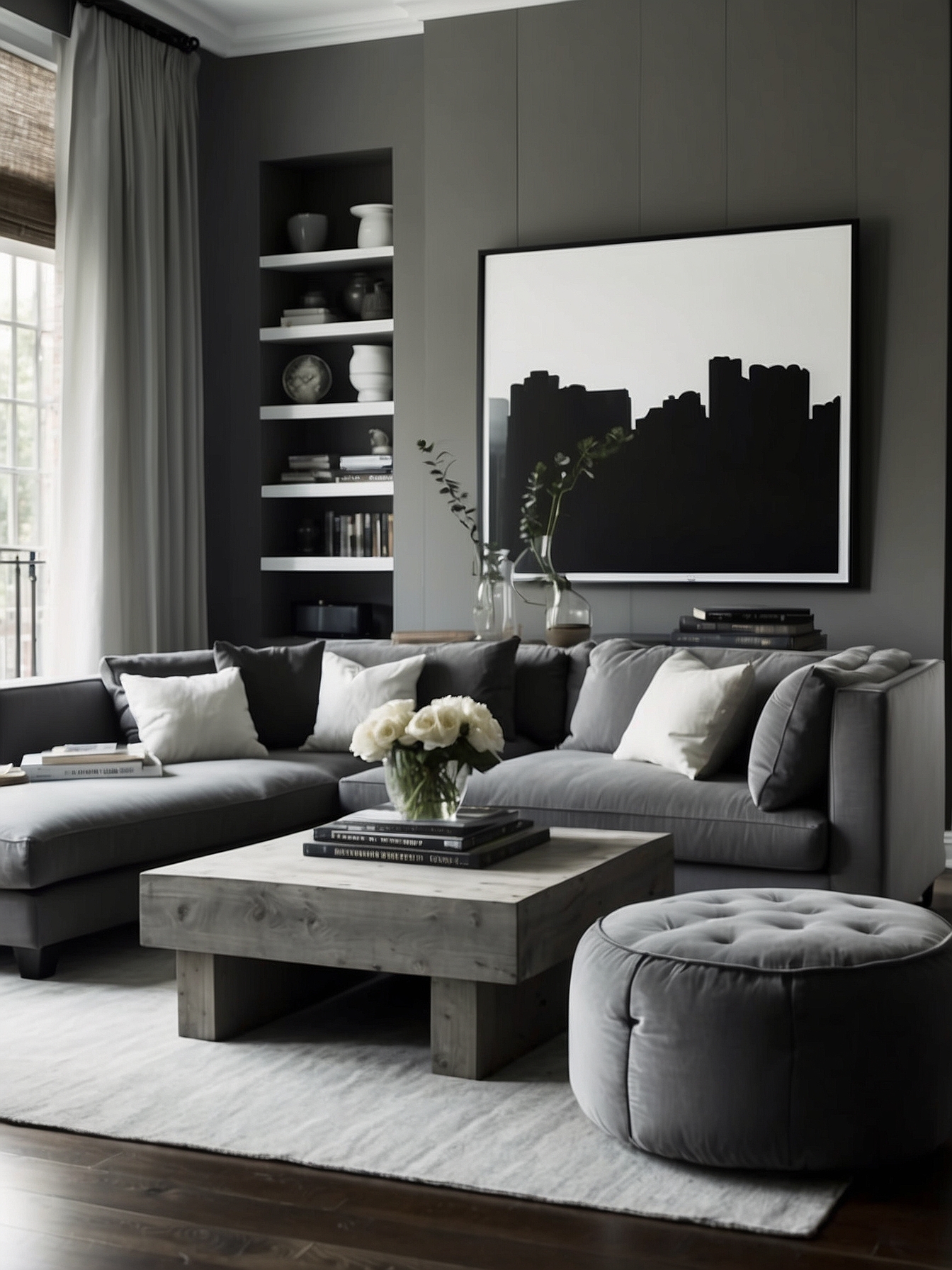 15 Grey Couch Living Room Looks That Never Go Out of Style