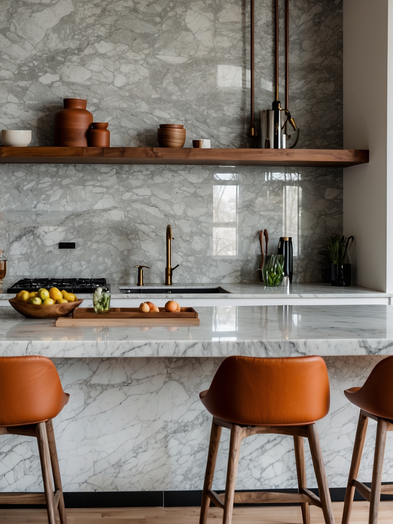 15 Granite Countertops and Backsplash Trends Designers Love