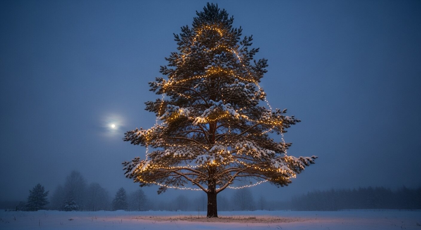 12 Outdoor Christmas Lights Styles for Trees You’ll Want to Try This Year