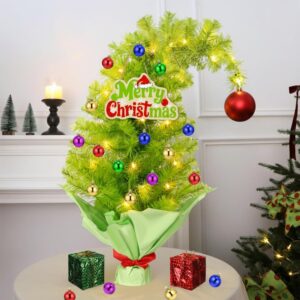 13 Tabletop Christmas Tree Styles for Small Yet Stunning Spaces