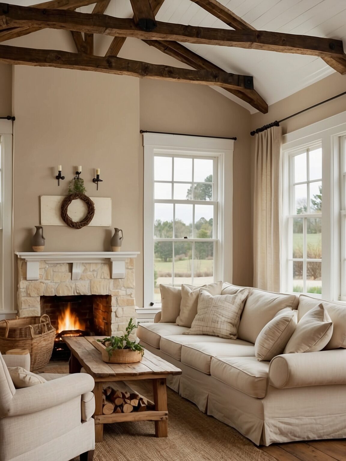 20 Beige Walls Living Room Ideas That Look Warm, Expensive & Timeless