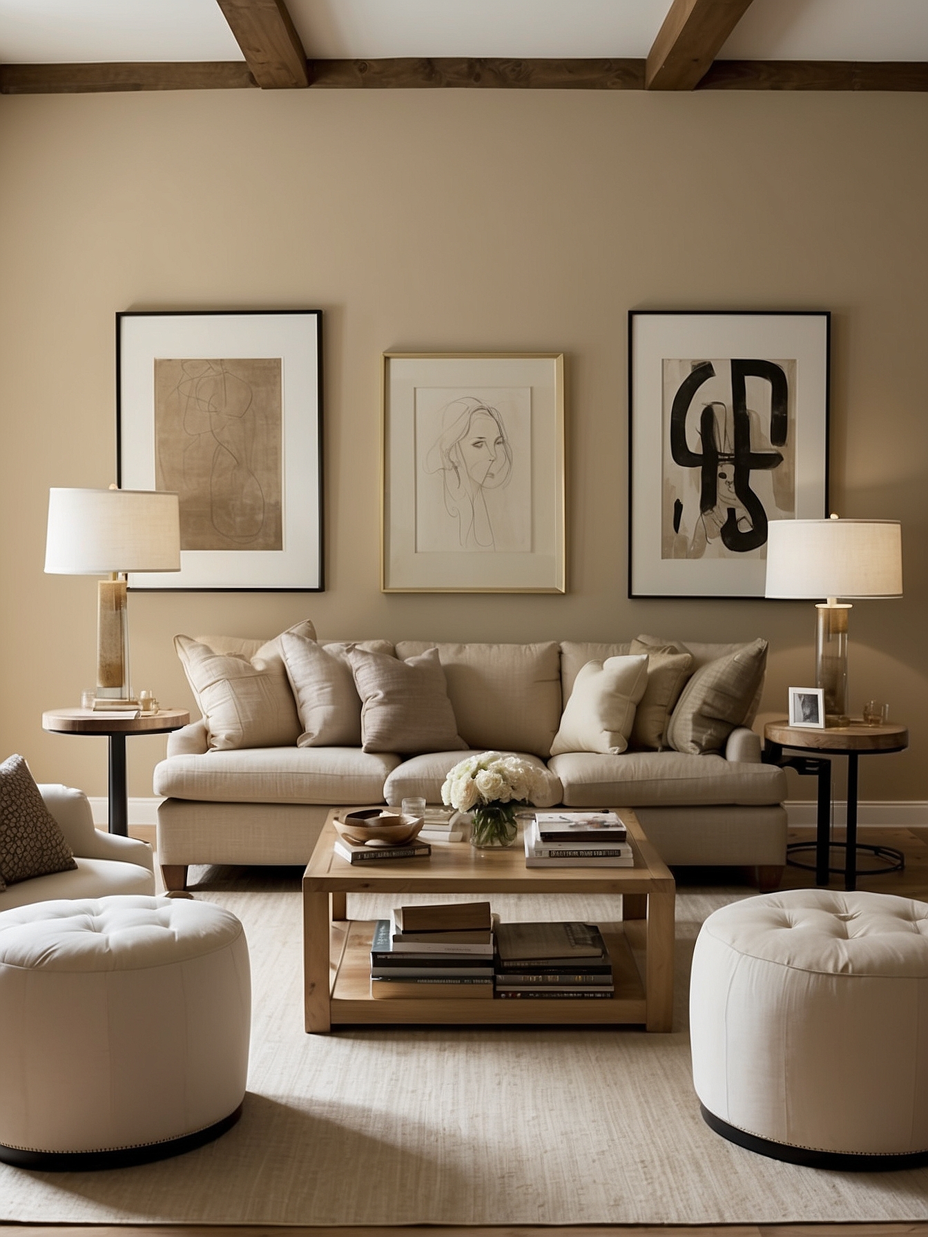 20 Beige Walls Living Room Ideas That Look Warm, Expensive & Timeless